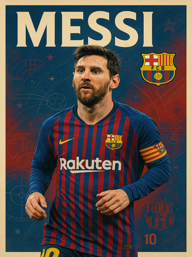Messi Poster A2 300DPI | PDF