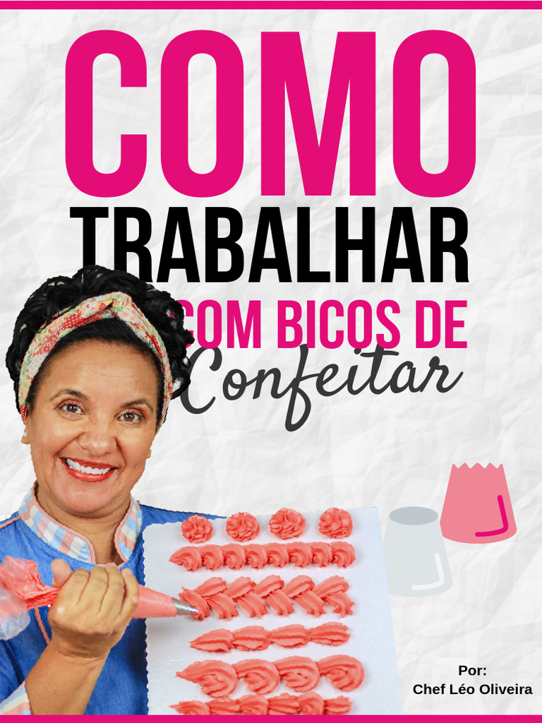 Guia Prático de Bicos de Confeitar | PDF | Creme (gastronomia) | Chantilly