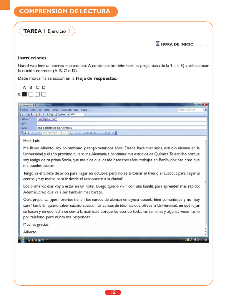 Preguntas de Comprensión de Lectura | PDF | Traducciones