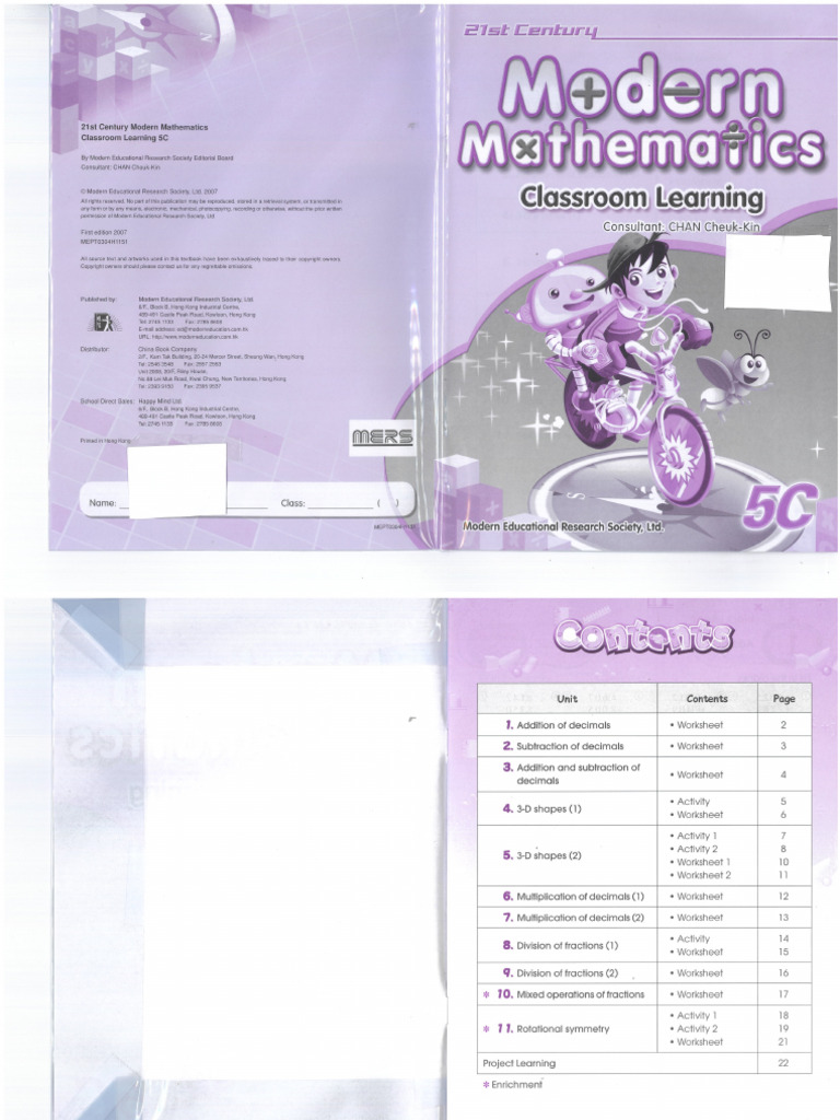 Maths CL 5C | PDF