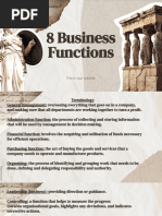 Gauteng Grade 10 Business Functions Notes | PDF | Leadership | Goal