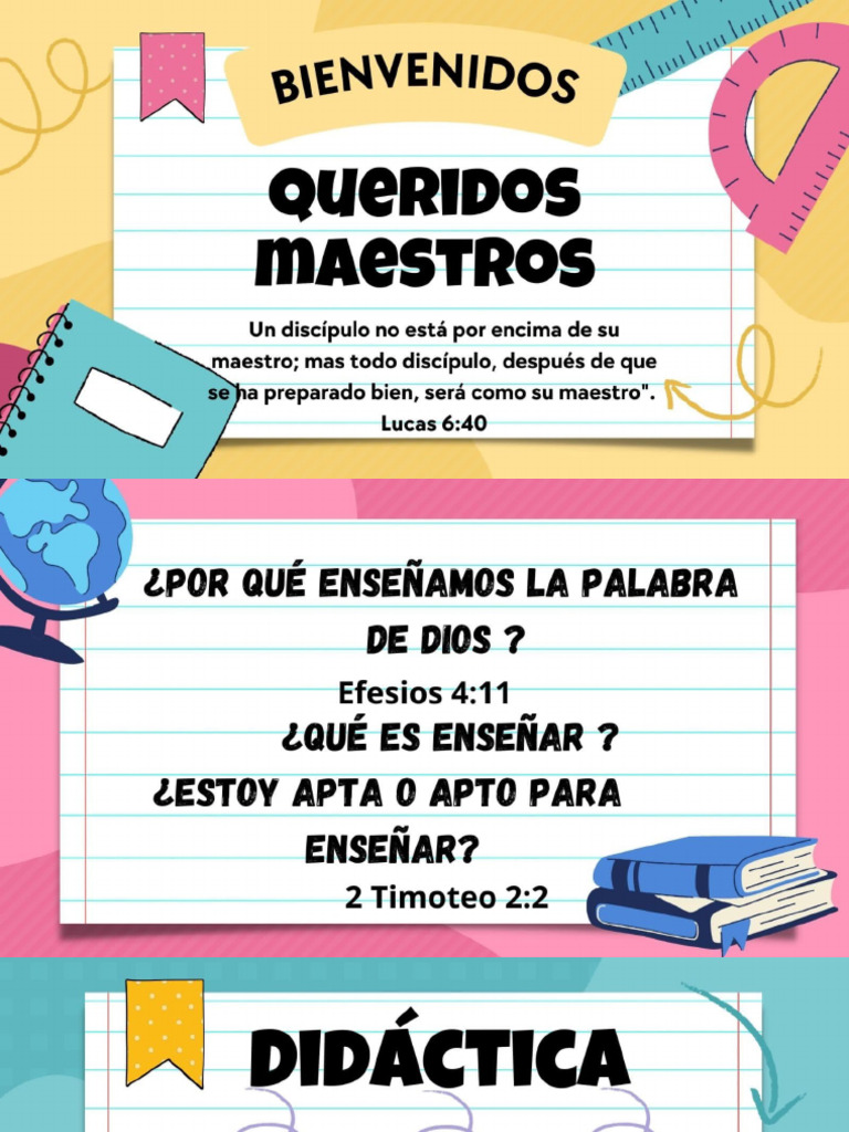 Presentacion de Maestros | PDF