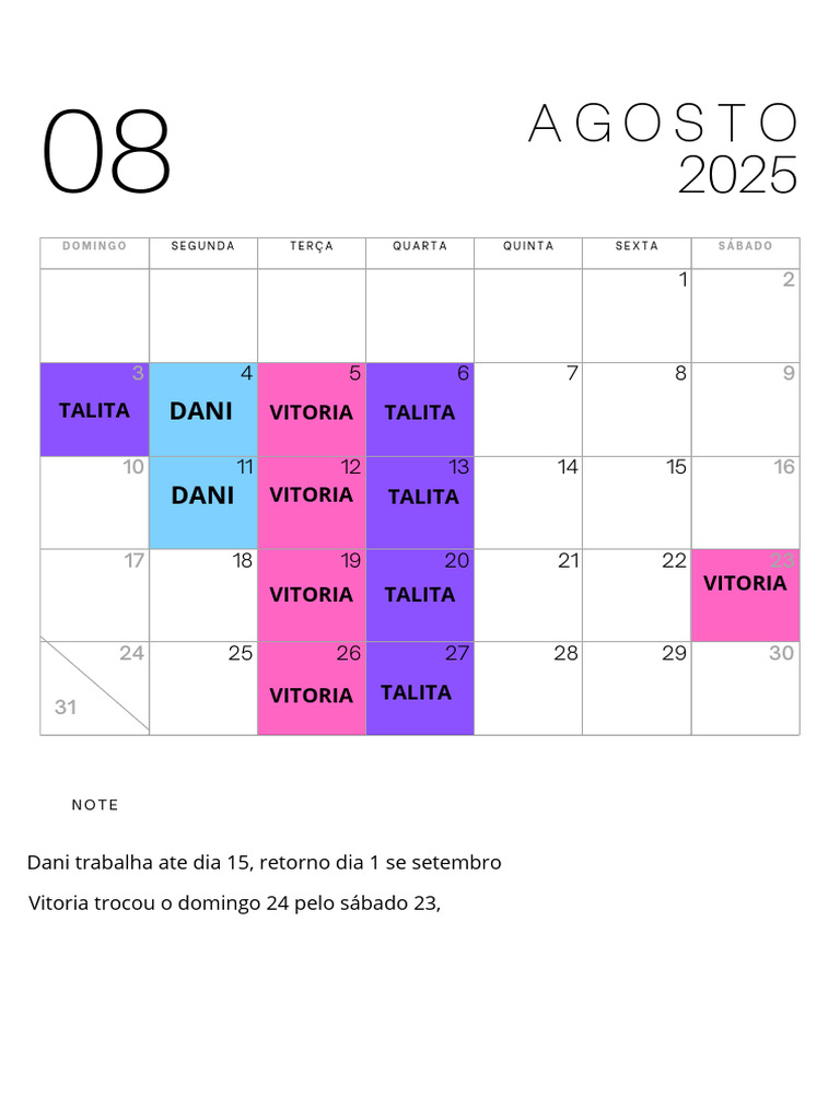 Black and White Simple Minimalist 2025 Year Planner A4 | PDF
