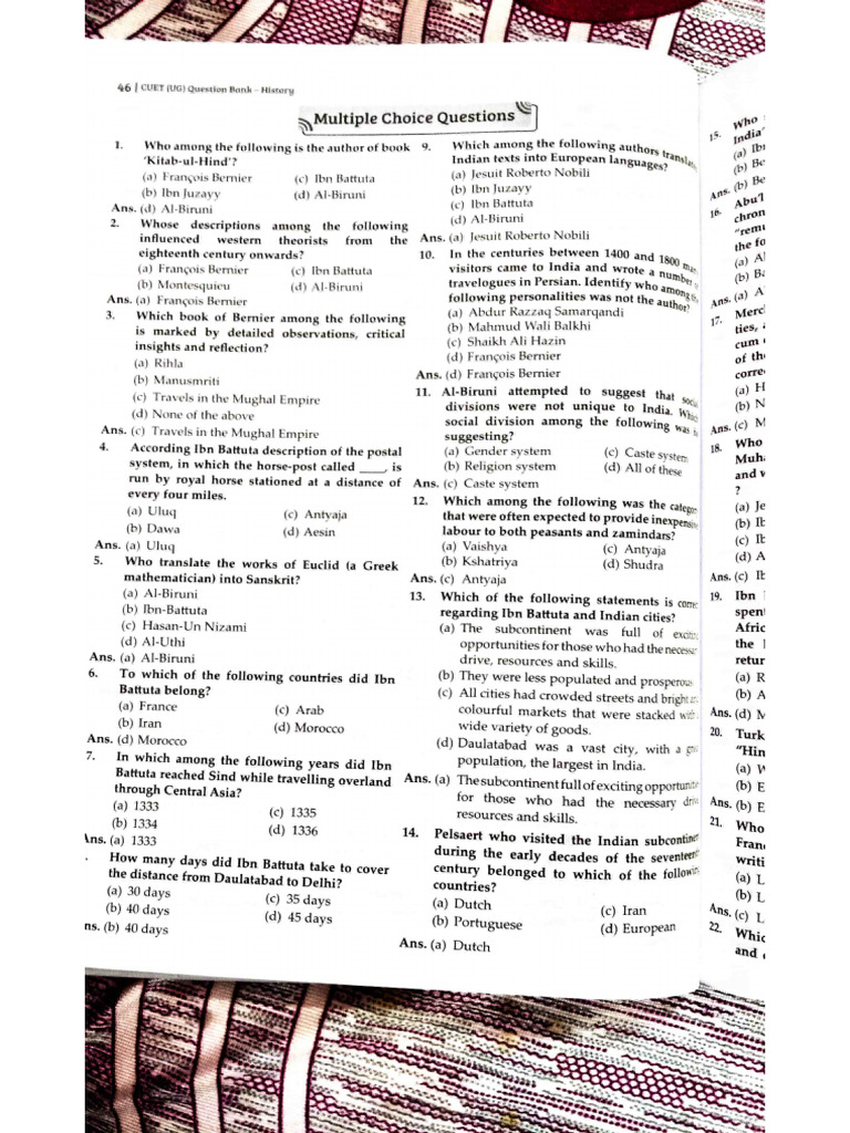 History Cuet Book 2 | PDF