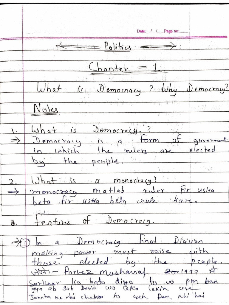 Chap 1 Political Notes | PDF