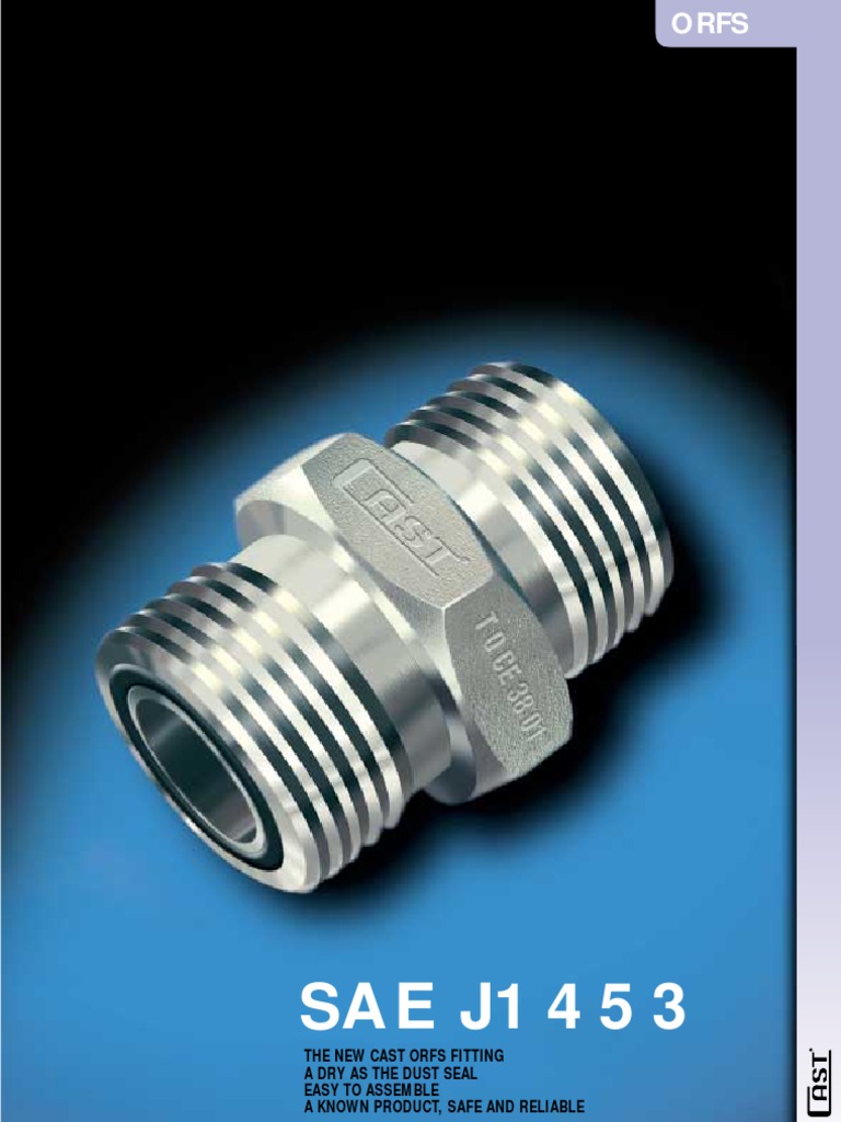 Sae J1453 Orfs | PDF | Nut (Hardware) | Reliability Engineering