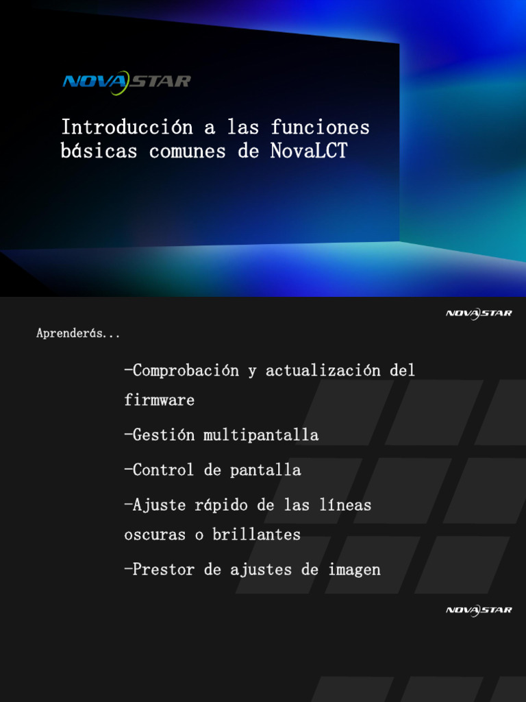 4.introducción A Las Funciones Básicas Comunes de NovaLCT | PDF ...
