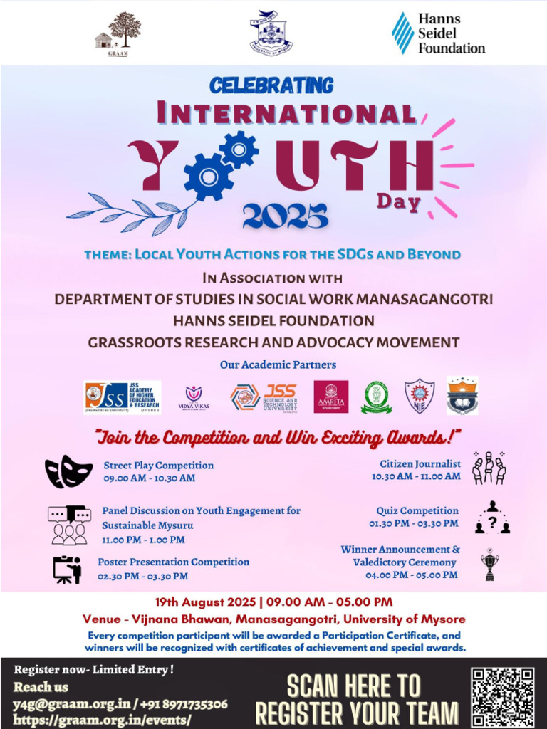 International Youth Day 2025 Invitation | PDF