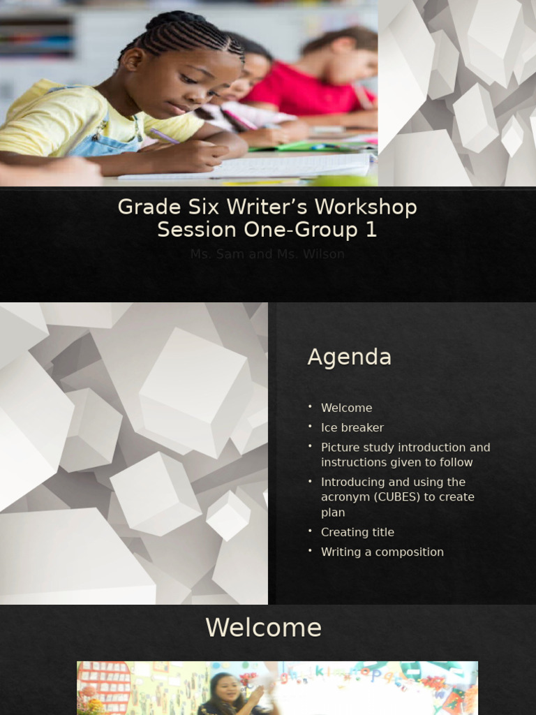 Grade 6 Picture Composition Workshop | PDF
