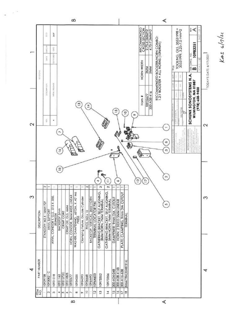 Tooling Matrix 10983251 | PDF