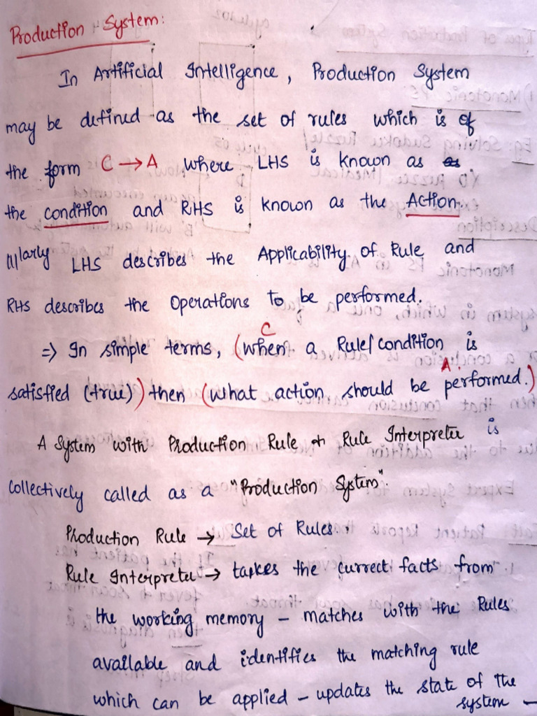 Production System | PDF