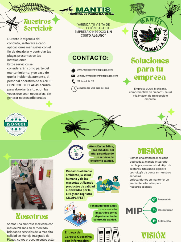 folleto mantis zel correcto | PDF | Business | México