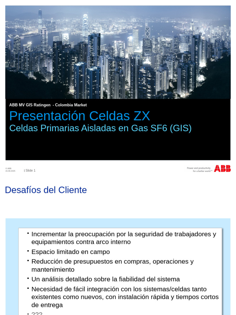 Abb MV Gis ZX Family - Spanish | PDF | Ingeniería de confiabilidad ...
