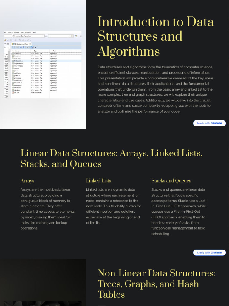 Introduction To Data Structures and Algorithms | PDF