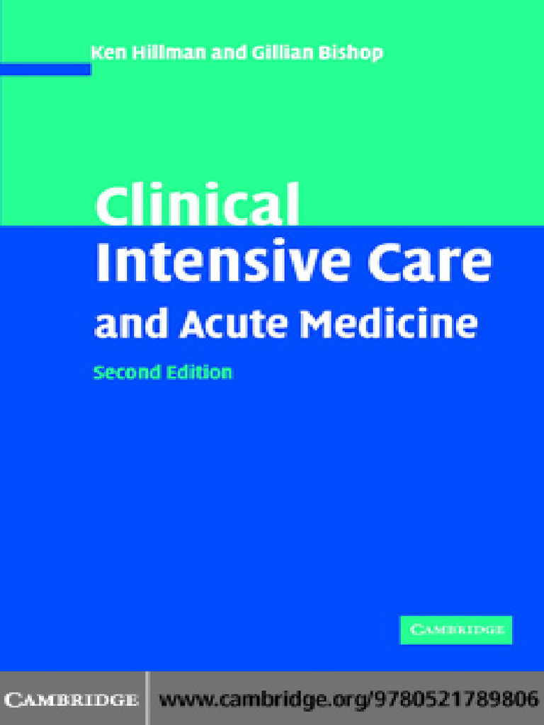 Essentials of Intensive Care Medicine | PDF | Intensive Care Medicine ...