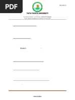 NITA-PTI 2 (Training Application Form) | PDF