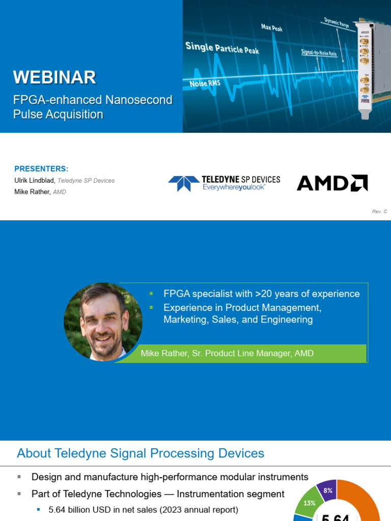 FPGA Nanosecond Pulse Acquisition Webinar | PDF | Analog To Digital ...