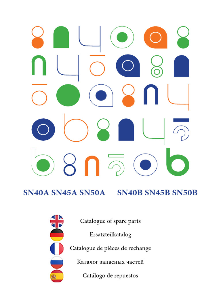 Catalogue Spare Parts SN40 50 Multi | PDF
