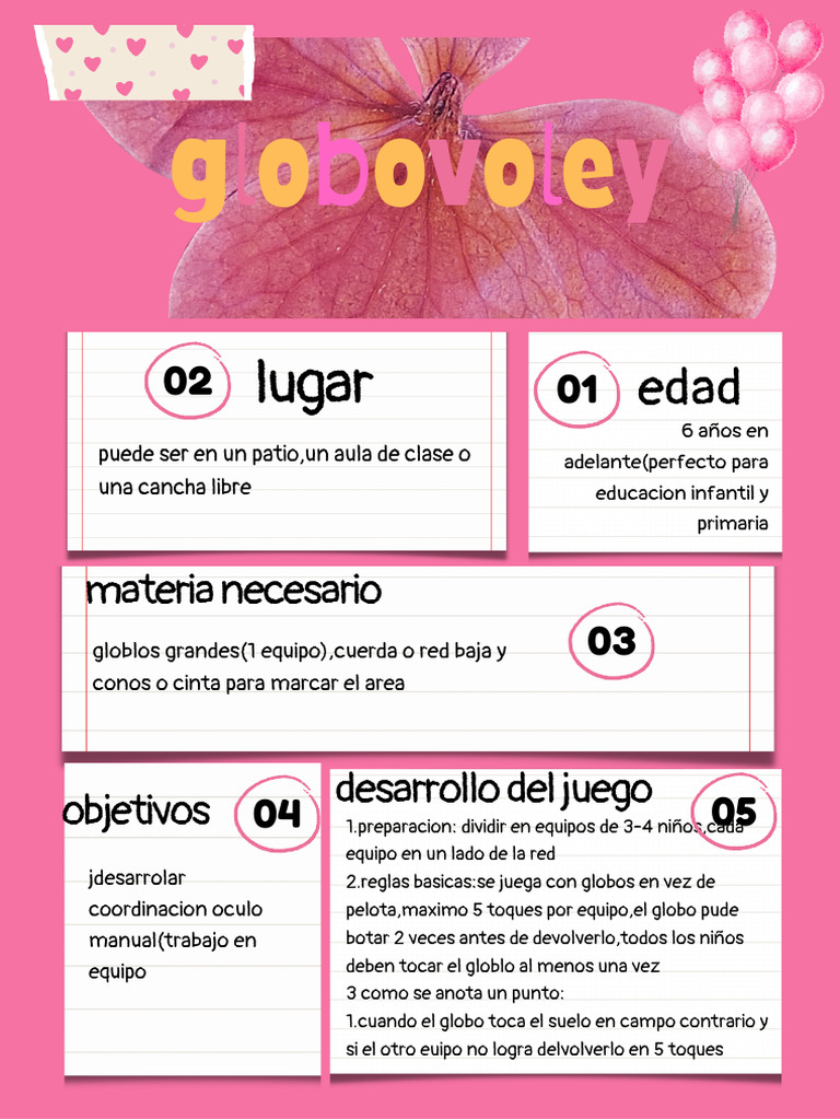 Cartel Póster Datos Científicos Informativo Infantil Rosa | PDF