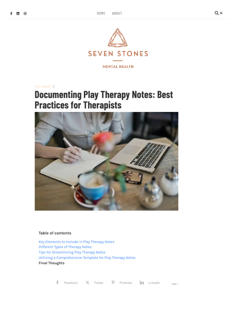 Effective Play Therapy Note Practices | PDF | Play Therapy | Psychotherapy