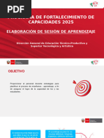 Sesión de Aprendizaje 2025 | PDF