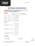 Precalculo Formulas | PDF