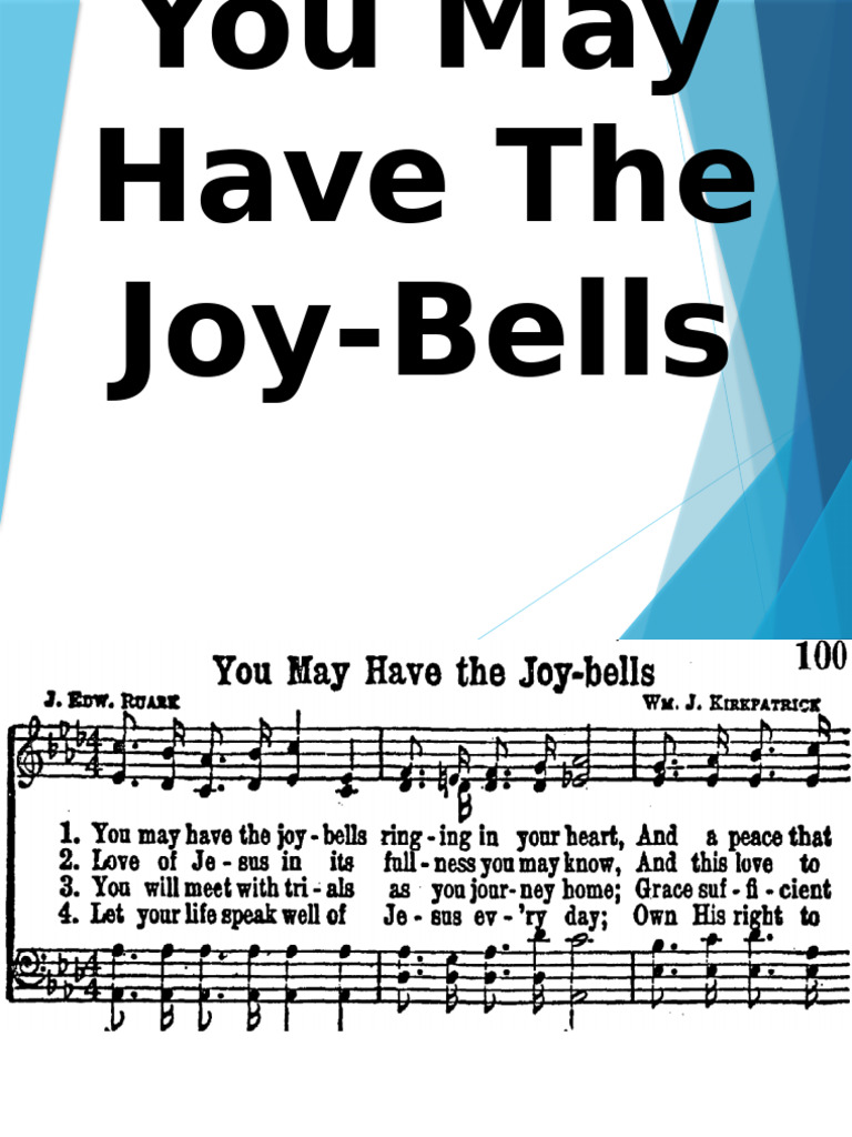 You May Have The Joy-Bells | PDF