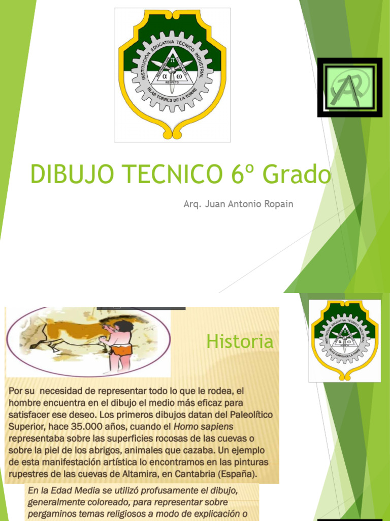 Dibujo Técnico para 6º Grado: Guía Completa | PDF | Dibujo | Lápiz