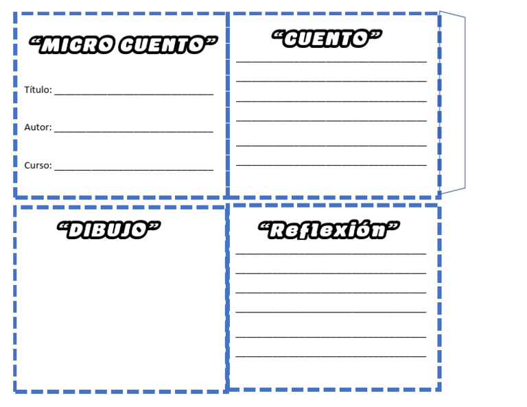 Modelo Microcuento | PDF