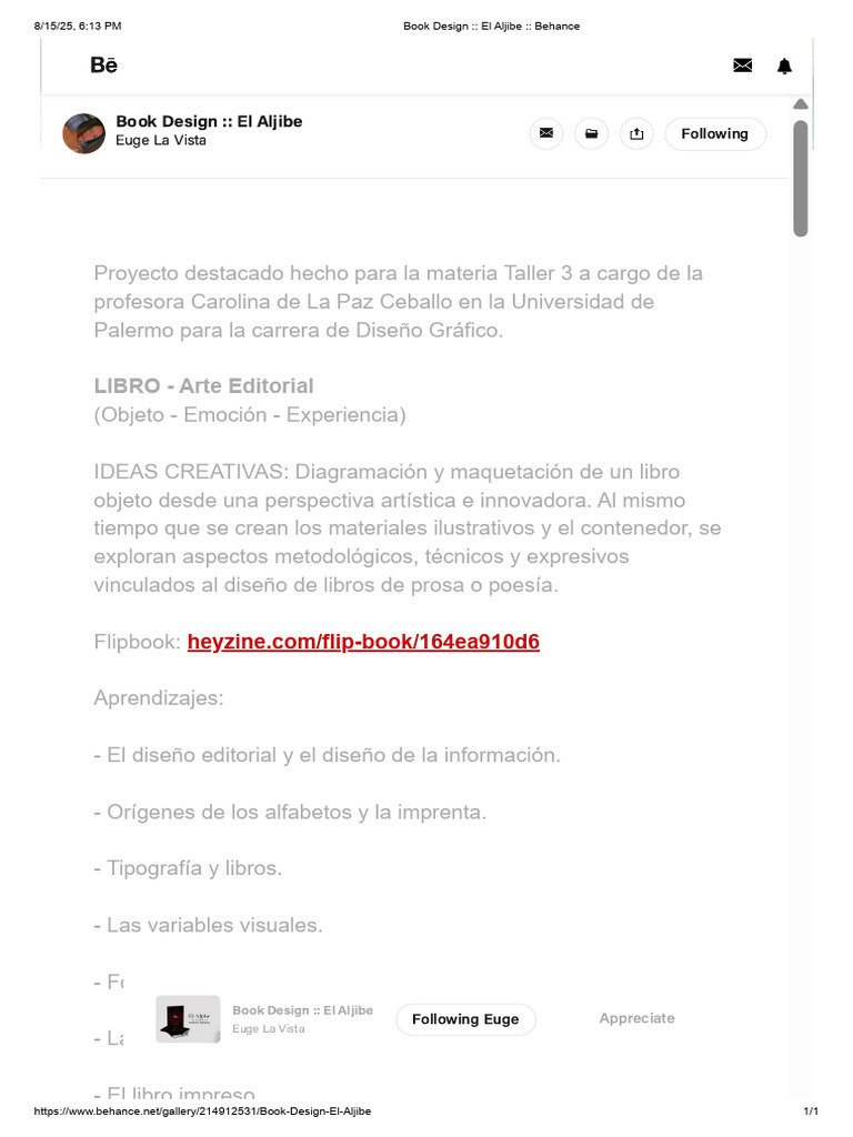 Diseño Creativo de Páginas de Capítulo | PDF