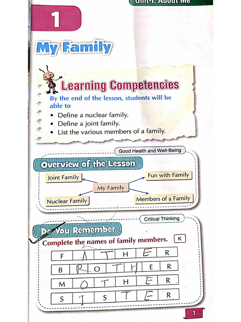 Class 2 Evs Chapter 1-3 | PDF