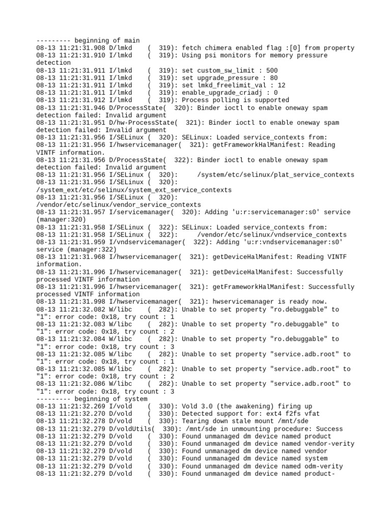 Logcat Prev CSC Log | PDF | Computing | Data
