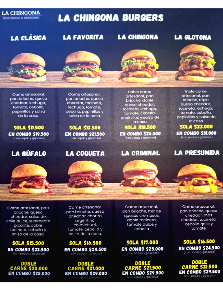Burger - Menu - Prices 15 08 2025 17 40 | PDF