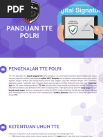 Tutorial Penerbitan & Penggunaan Tte | PDF