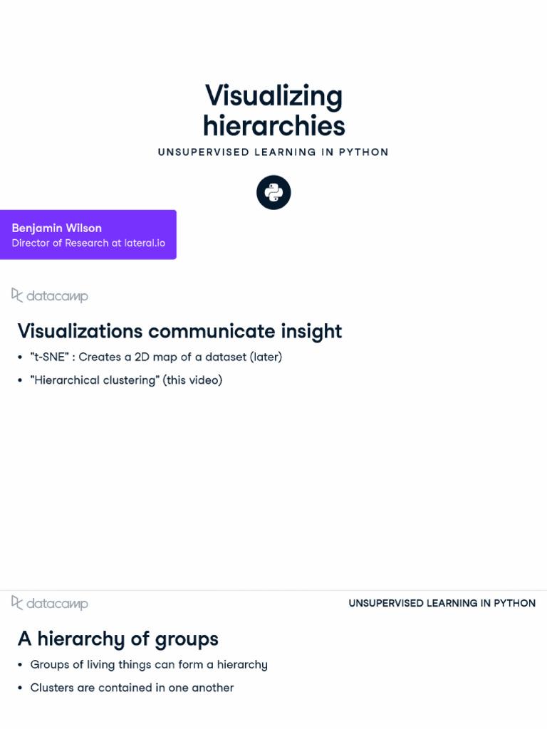 Hierarchical Clustering of The Grain Data - Python | PDF