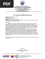 ARAL Program Monitoring Form Template | PDF