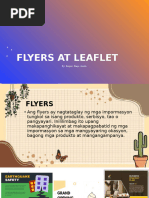 Filipino 12 Flyers at Leaflets | PDF