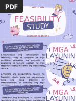 Feasibility Study: Filipino Sa Piling Larangan | PDF
