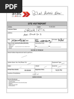 Site Visit Report Template Guide | PDF | Career & Growth | Business