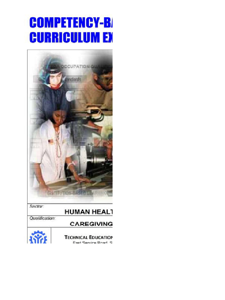CBC-Caregiving (Elderly) NC II | PDF