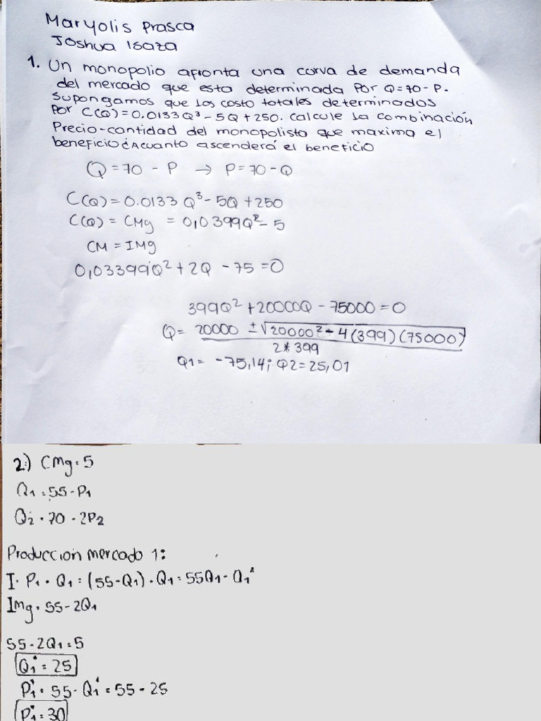 Actividad Micro III | PDF