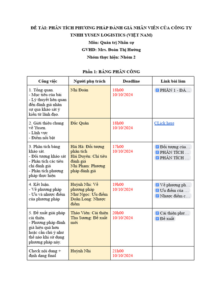 BT Nhóm 2 - Elearning 10.10.2024 | PDF