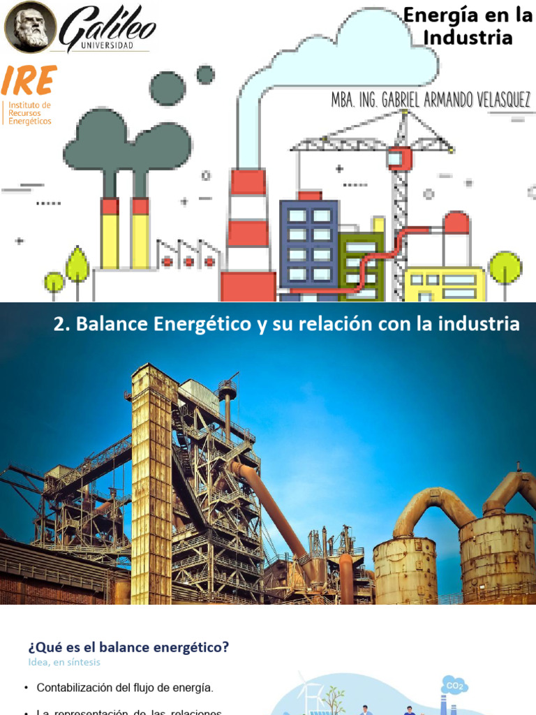 Balance Energético y Su Relación Con La Industria | PDF | Desarrollo ...