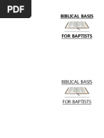 Baptist Distinctives Explained | PDF