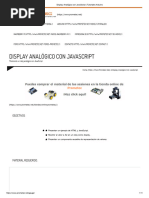 31 Displays de 4 Digitos y 7 Segmentos | PDF