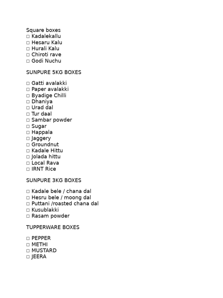 Square Boxes | PDF