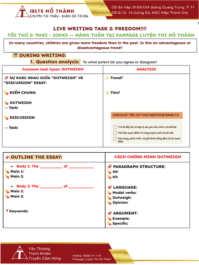 File Học Livestream Writing Task 2 Freedom | PDF
