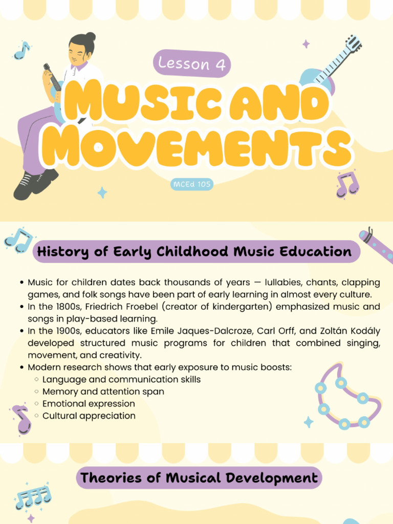 Lesson 4 - Music and Movements | PDF