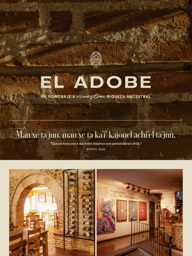El Adobe Menu Web | PDF | Alimentos | Cocina latinoamericana