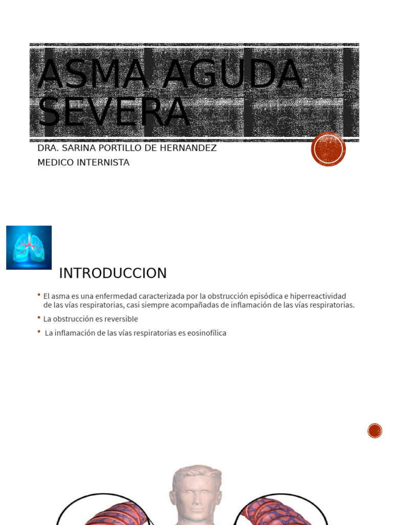 Tema Asma Aguda Severa | PDF | Asma | Enfermedades y trastornos